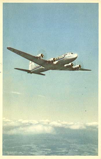Famgus Aviation Postcards: SAS - Scandinavian Airlines System
