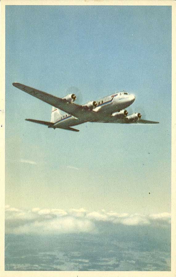 Famgus Aviation Postcards: SAS